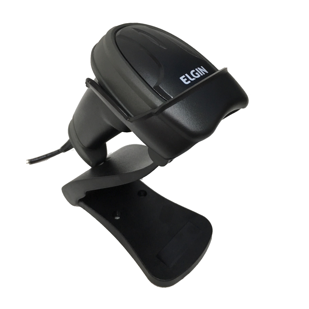 Leitor de Código de Barras Elgin c/ Suporte 1D e 2D EL250 USB 46EL250US000