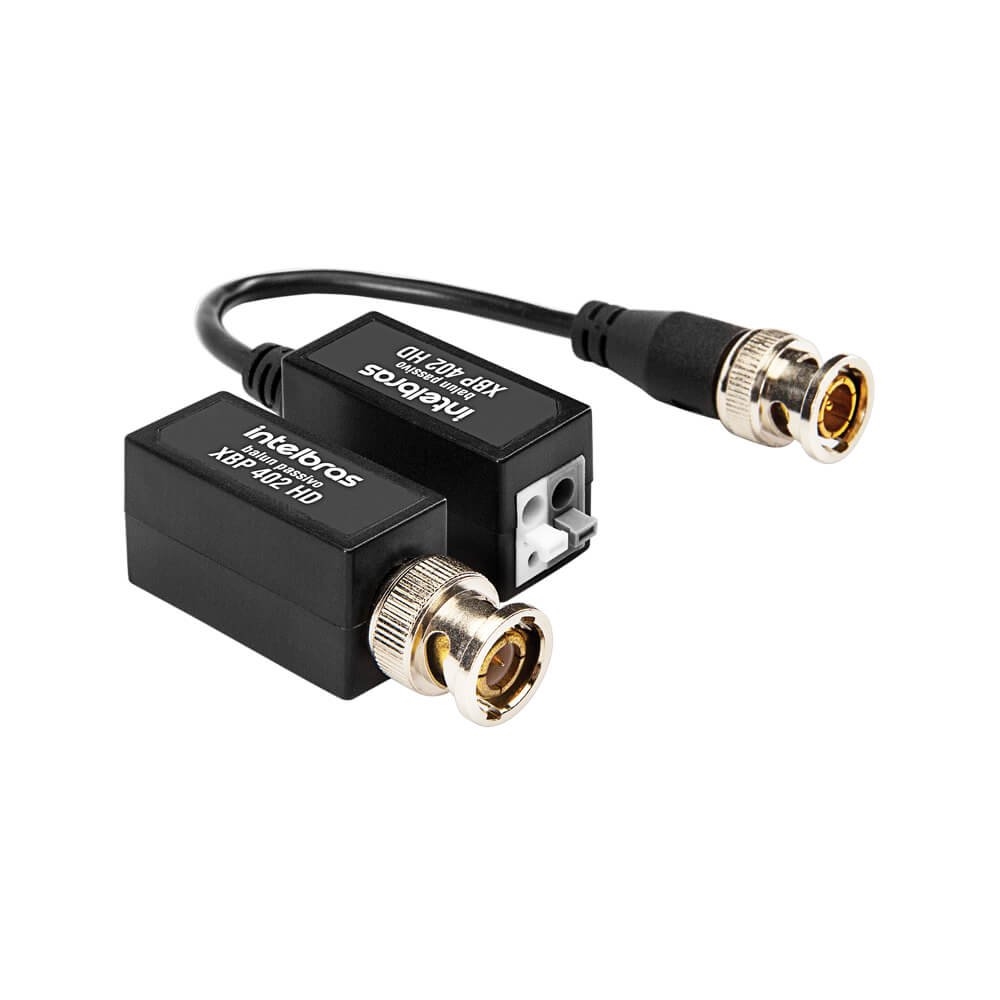 Balun Intelbras Transceptor Passivo Hibrido XBP 402