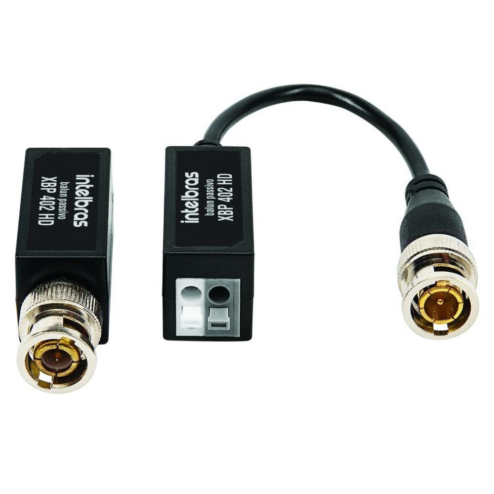 Balun Intelbras Transceptor Passivo Hibrido XBP 402