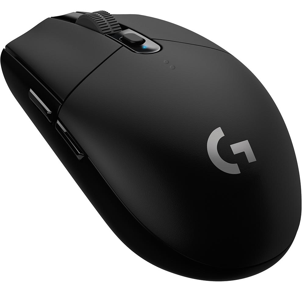 Mouse Gamer Logitech G305 Hero Lightspeed 12000Dpi s/fio Preto 910-005281.