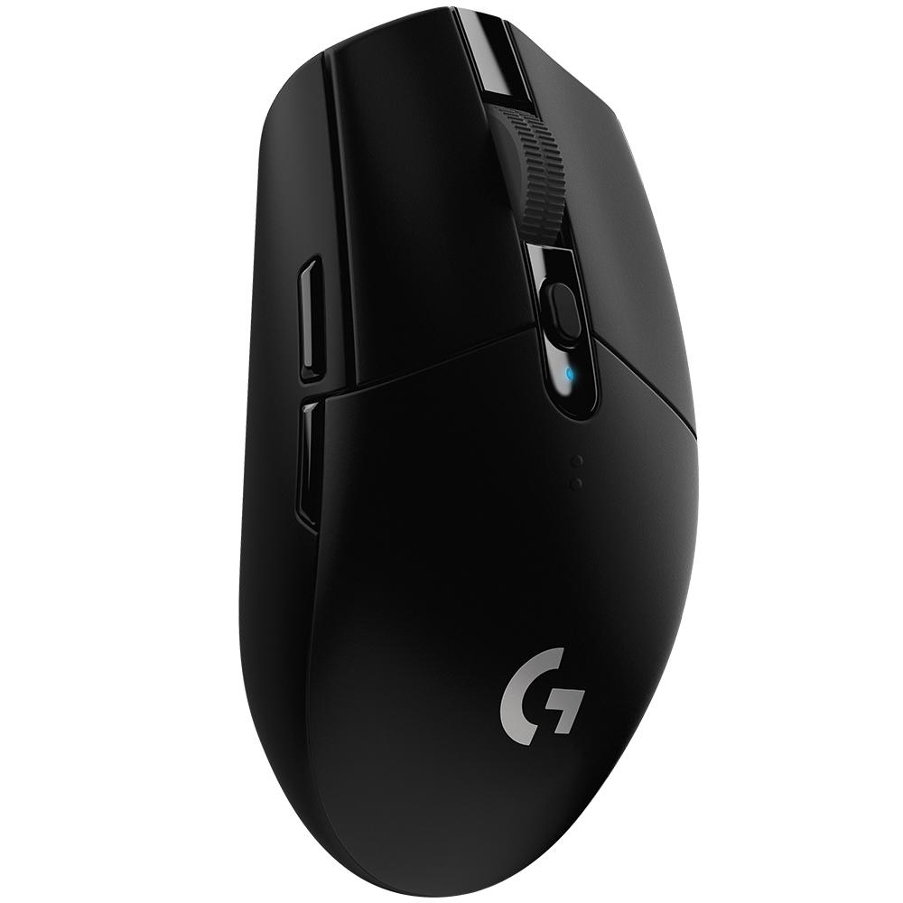 Mouse Gamer Logitech G305 Hero Lightspeed 12000Dpi s/fio Preto 910-005281.