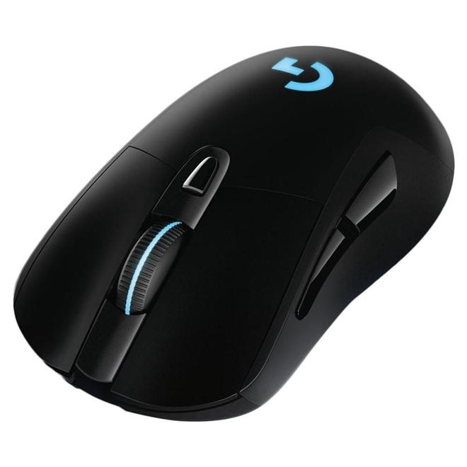 Mouse Gamer Logitech G703 RGB 16000Dpi s/fio Preto 910-005639