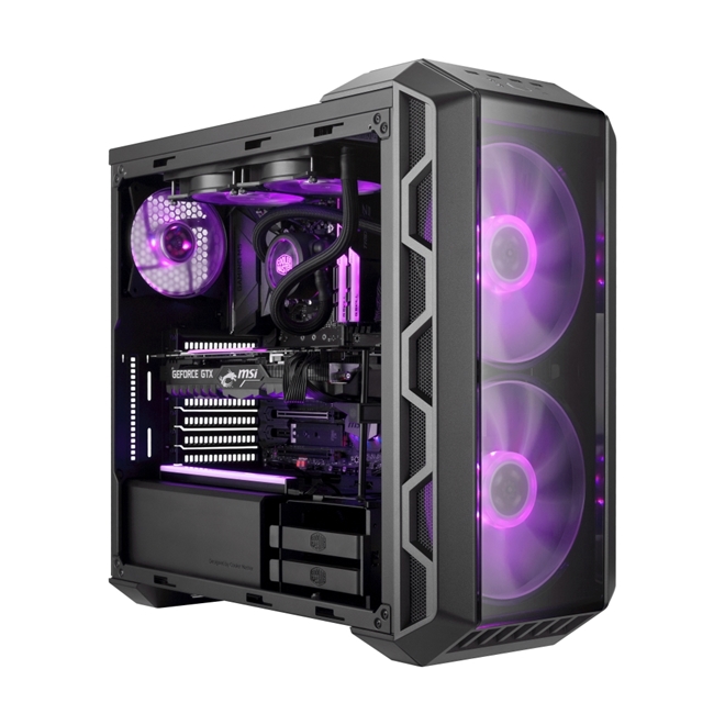 Gabinete Gamer Cooler Master Mastercase H500 RGB Mid Tower ATX MCM-H500 ...