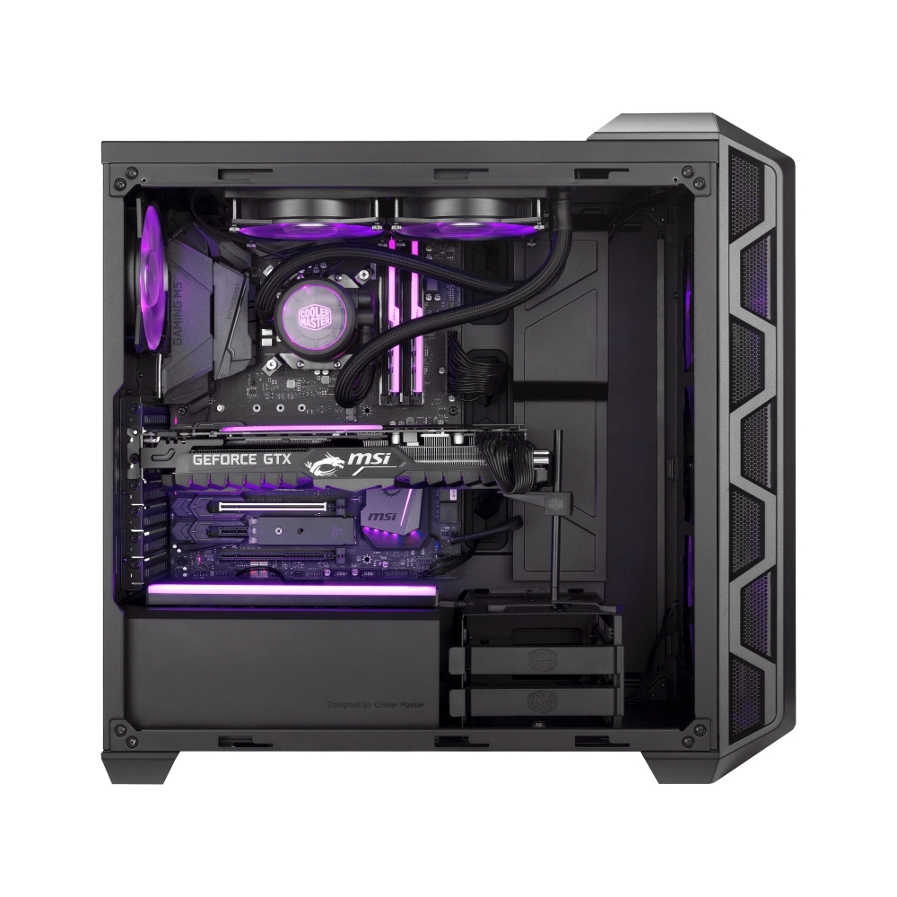 Gabinete Gamer Cooler Master Mastercase H500 RGB Mid Tower ATX MCM-H500 ...