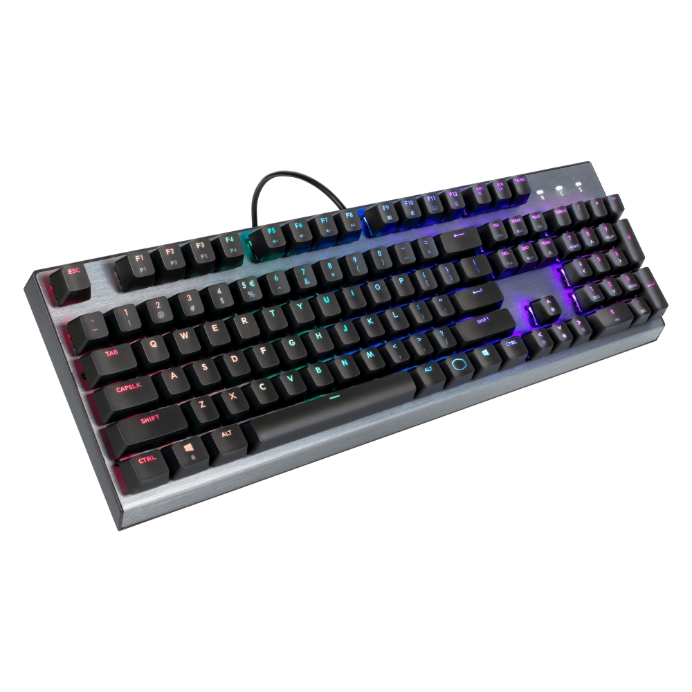 Teclado Gamer Cooler Master CK350 RGB Mecânico ABNT2 Switch Outemu Red ...