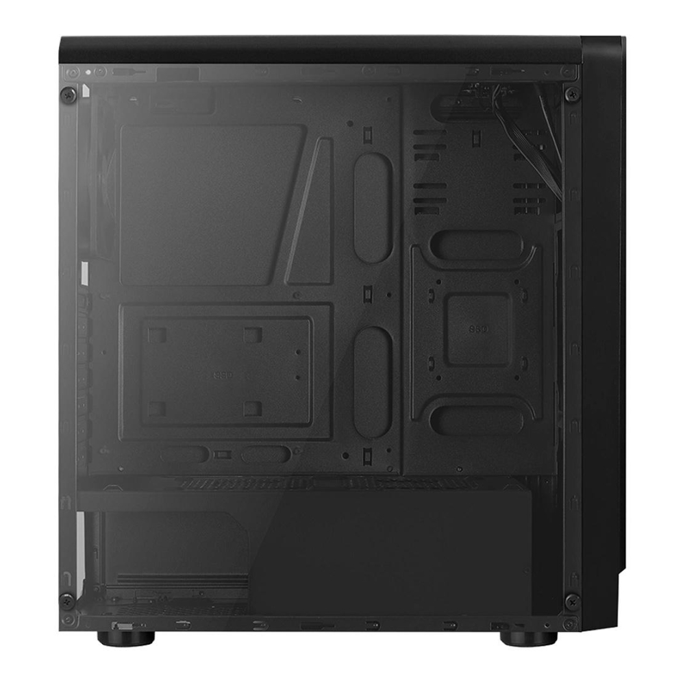 Gabinete Gamer Aerocool Rift RGB Mid Tower ATX Preto