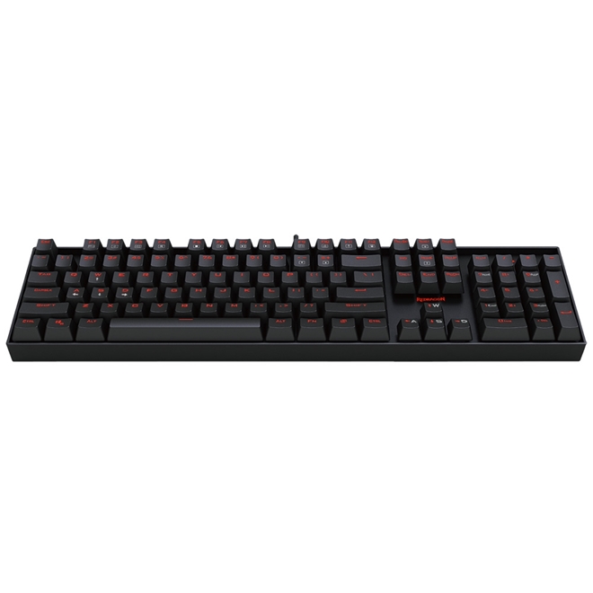 Teclado Gamer Redragon Mitra Led Red Mecânico ABNT2 Switch Outemu Red ...