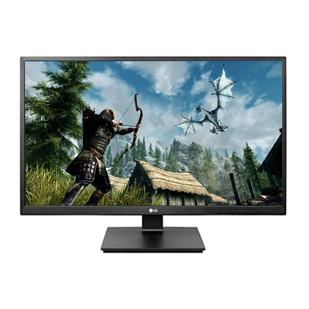 Monitor Gamer LG LED 23.8 FHD IPS 60Hz 5ms VGA HDMI DP Pivot - 24BL550J