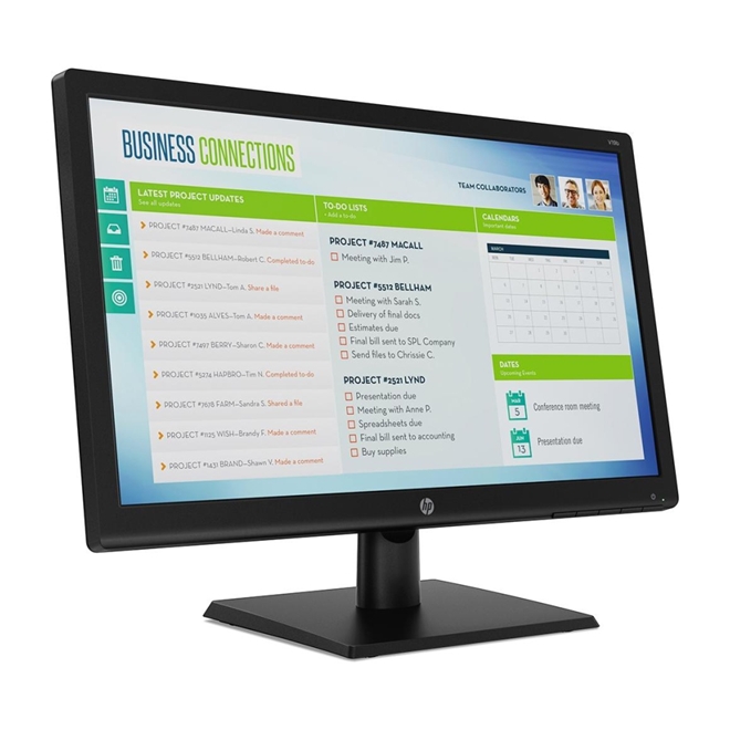 Monitor HP LED V19b 18,5'' HD 60Hz 5ms TN VGA Preto 2XM32AA#AC4