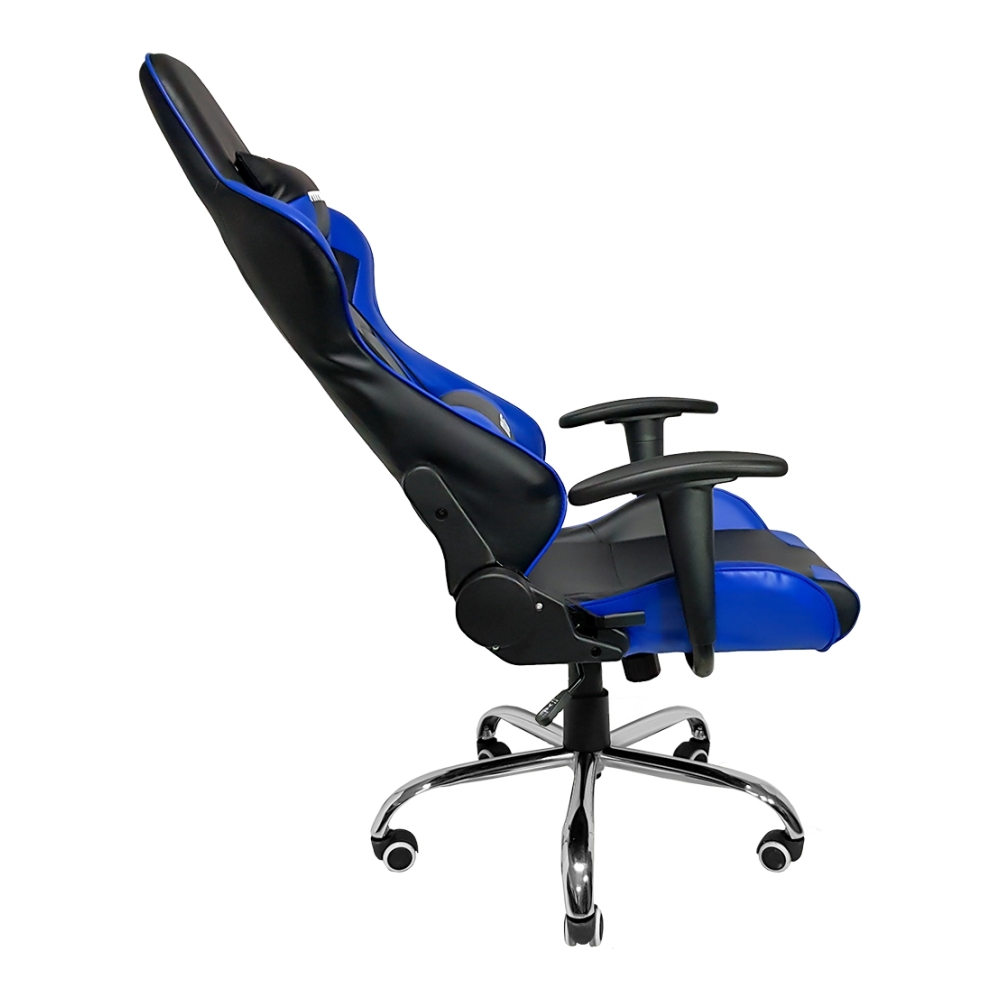 Cadeira Gamer MyMax MX7 Preto c/ Azul MGCH-002/BL