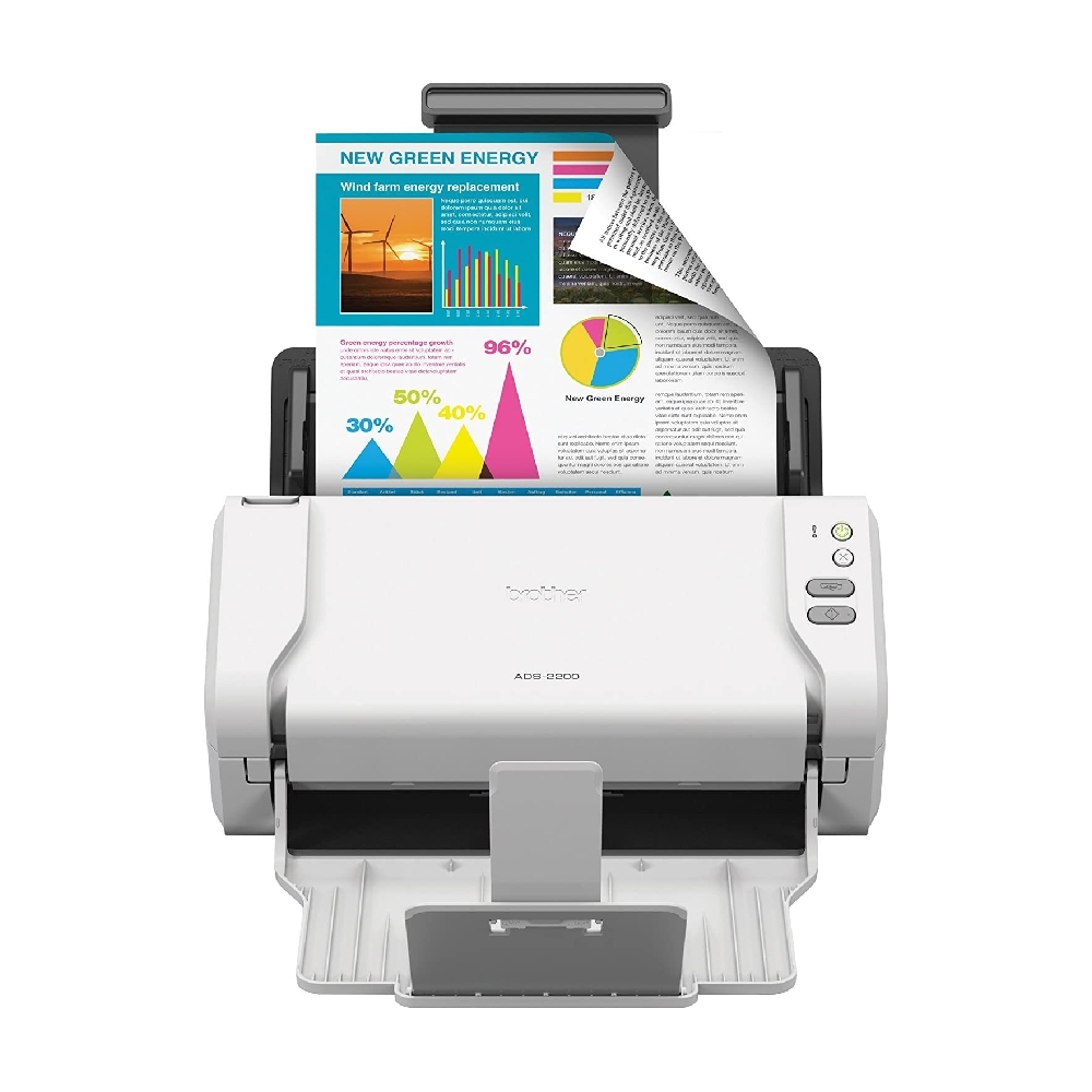 Scanner de Mesa Brother Profissional ADS-2200 A4 High-Speed Duplex