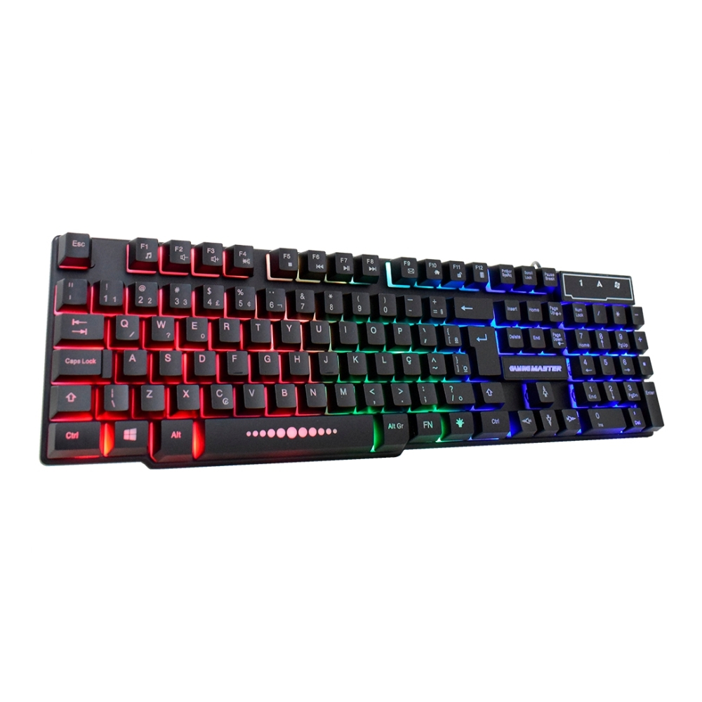 Teclado Gamer K-Mex KM-52 RGB ABNT2 KM5228U0001CB1X