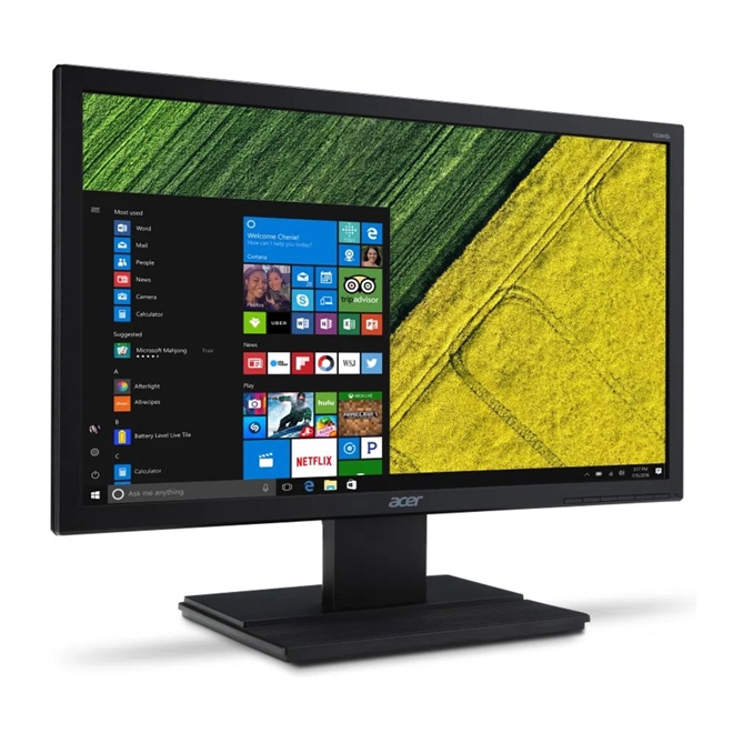 Monitor Acer LED 19.5'' V206HQL LED 60Hz 5ms HDMI. VGA Preto