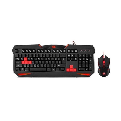Combo Gamer Redragon Teclado Vajra e Mouse Centrophorus M601 S101-2 PT