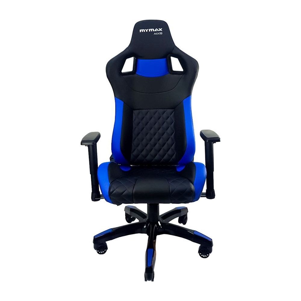 Cadeira Gamer Mymax MX15 Preto c/ Azul MGCH-MX15/BK-BL