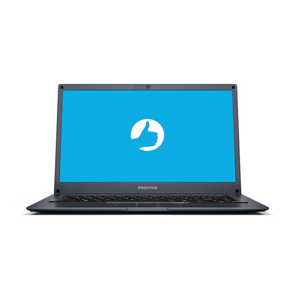 Notebook Positivo Motion 14 HD Intel i3-7020U 1TB 4GB Linux Cinza Escuro