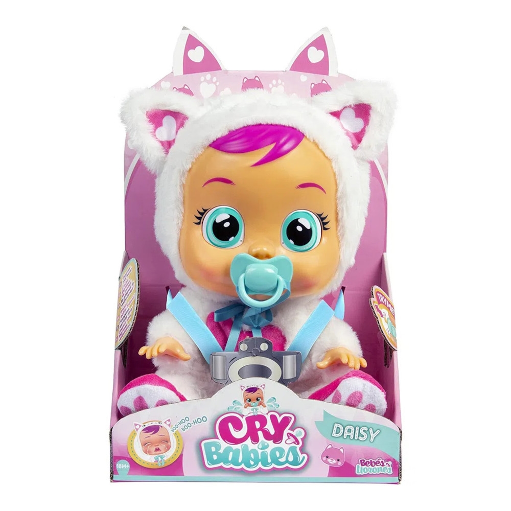 Boneca Multikids CryBabies Daisy com Chupeta BR1180