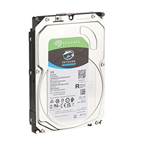 HD Seagate Skyhawk 3TB 5900rpm Cache 256MB Sata 6 GB/s ST3000VX009