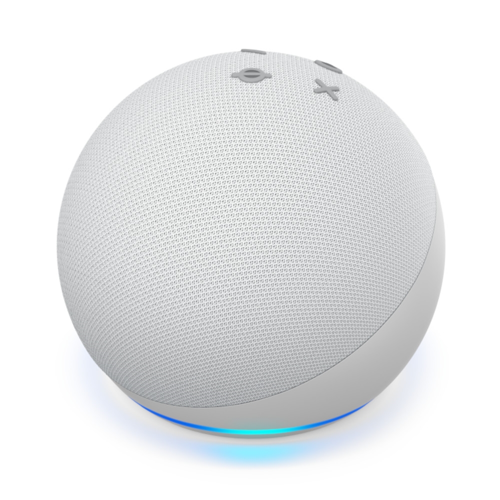 Smart Speaker Amazon com Alexa Echo Dot 4ª Geração Branco