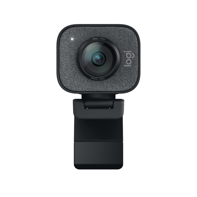 Webcam Logitech StreamCam Plus Full HD 1080P USB c/Tripé 960-001280