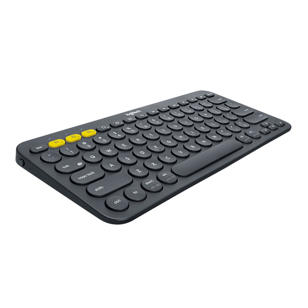Teclado Sem Fio Logitech K380 Bluetooth Preto US - 920-007564