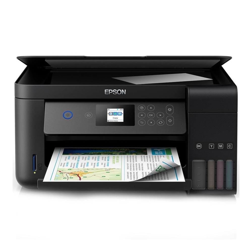 Multifuncional Epson EcoTank L4160 Jato de Tinta Wi-Fi Bivolt C11CG23302