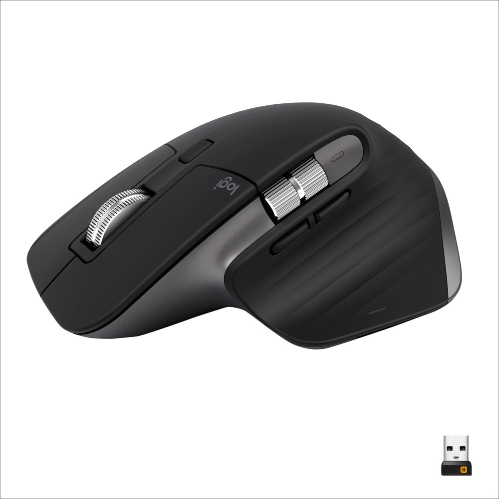 Mouse Logitech s/ Fio MX Master 3 Bluetooth 4000Dpi 910-005647