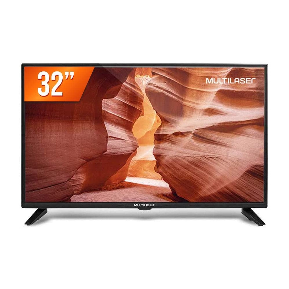 TV Multilaser LED 32'' HD HDMI USB TL022