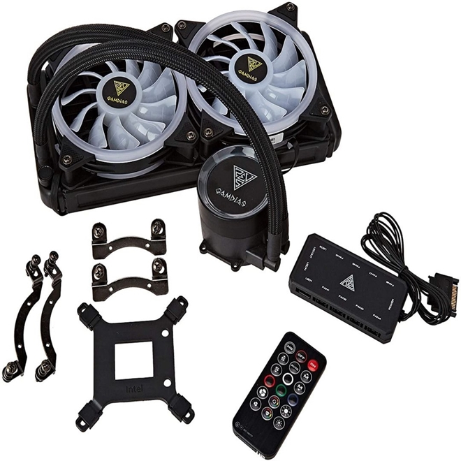 Water Cooler Gamdias Chione 240mm RGB M2-240R