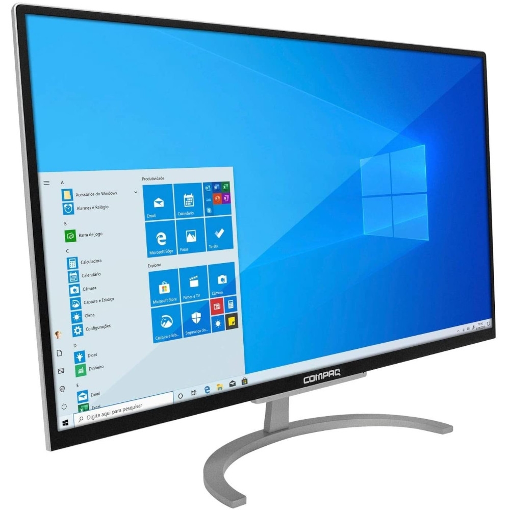 All in One Compaq 23.3'' FHD I3-7100U 500GB 4GB Win 10H