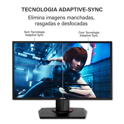 Monitor gamer Asus VG248QG 24'' Full HD 165HZ 0,5MS TN HDMI DP G-SYNC