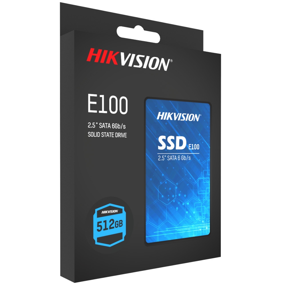SSD Hikvision E100 512Gb Sata III 6Gb/s 2,5'' 550MBs HS-SSD-E100STD/512G