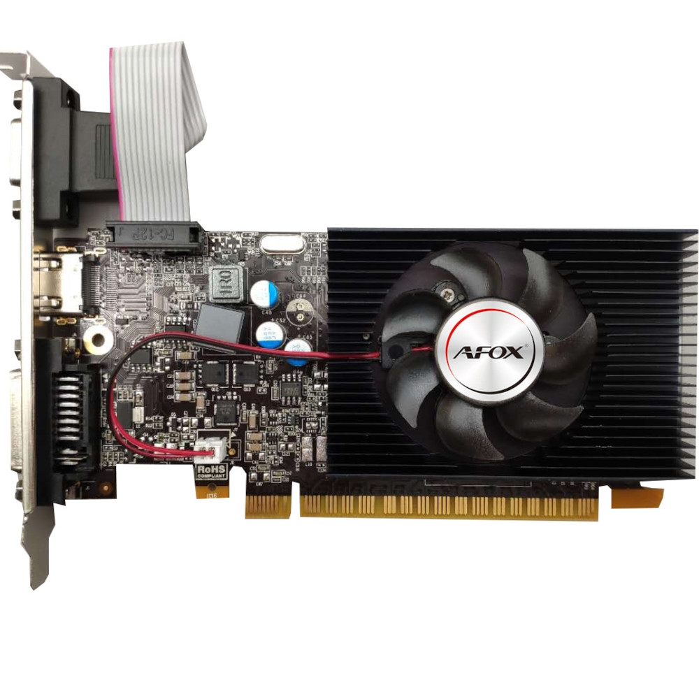 Placa de vídeo Afox GeForce GT 420 Low Profile 4GB DDR3 128Bit AF420 ...
