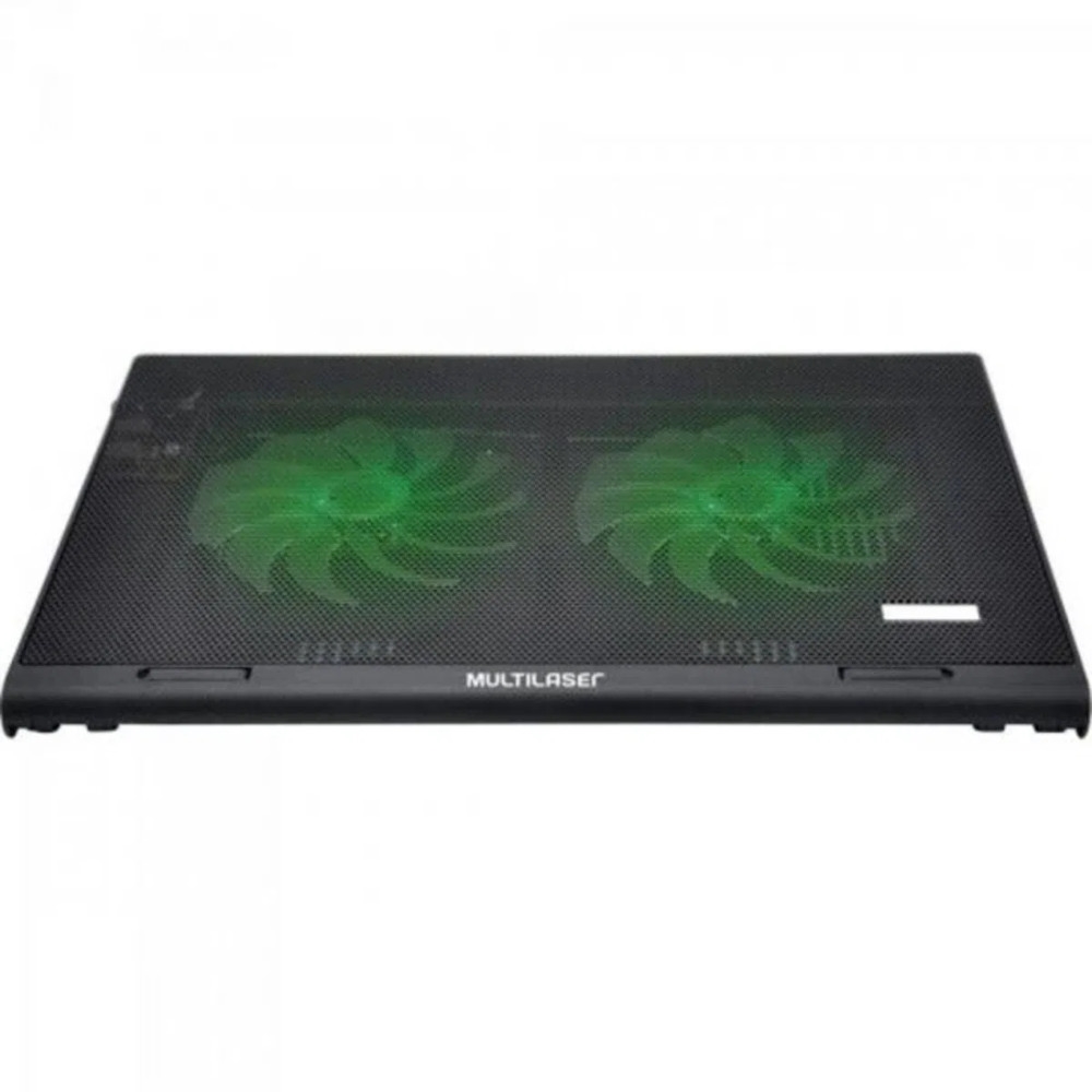 Base Gamer para Notebook Warrior Power Gamer com Cooler Led Verde AC267