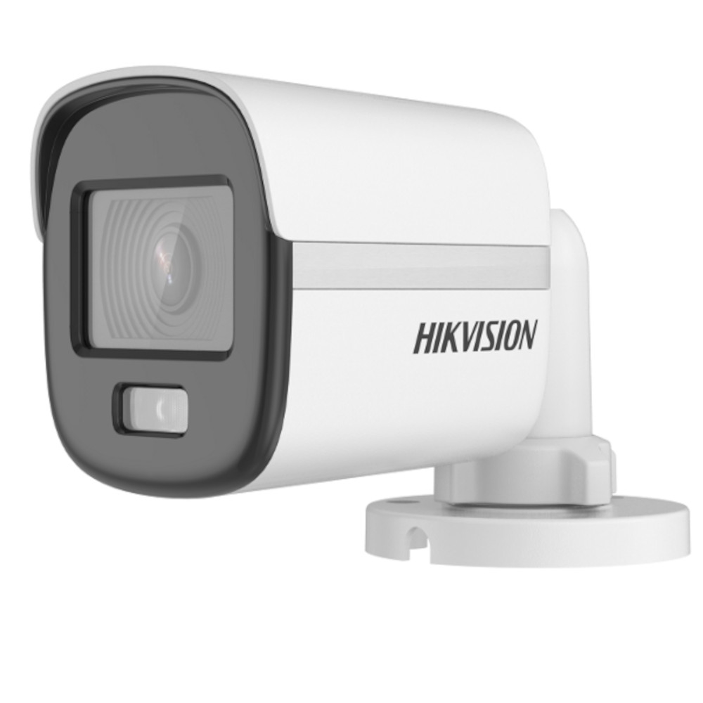 Câmera De Segurança HikVision Mini Bullet ColorVu FHD DS-2CE10DF0T-PF 2.8mm
