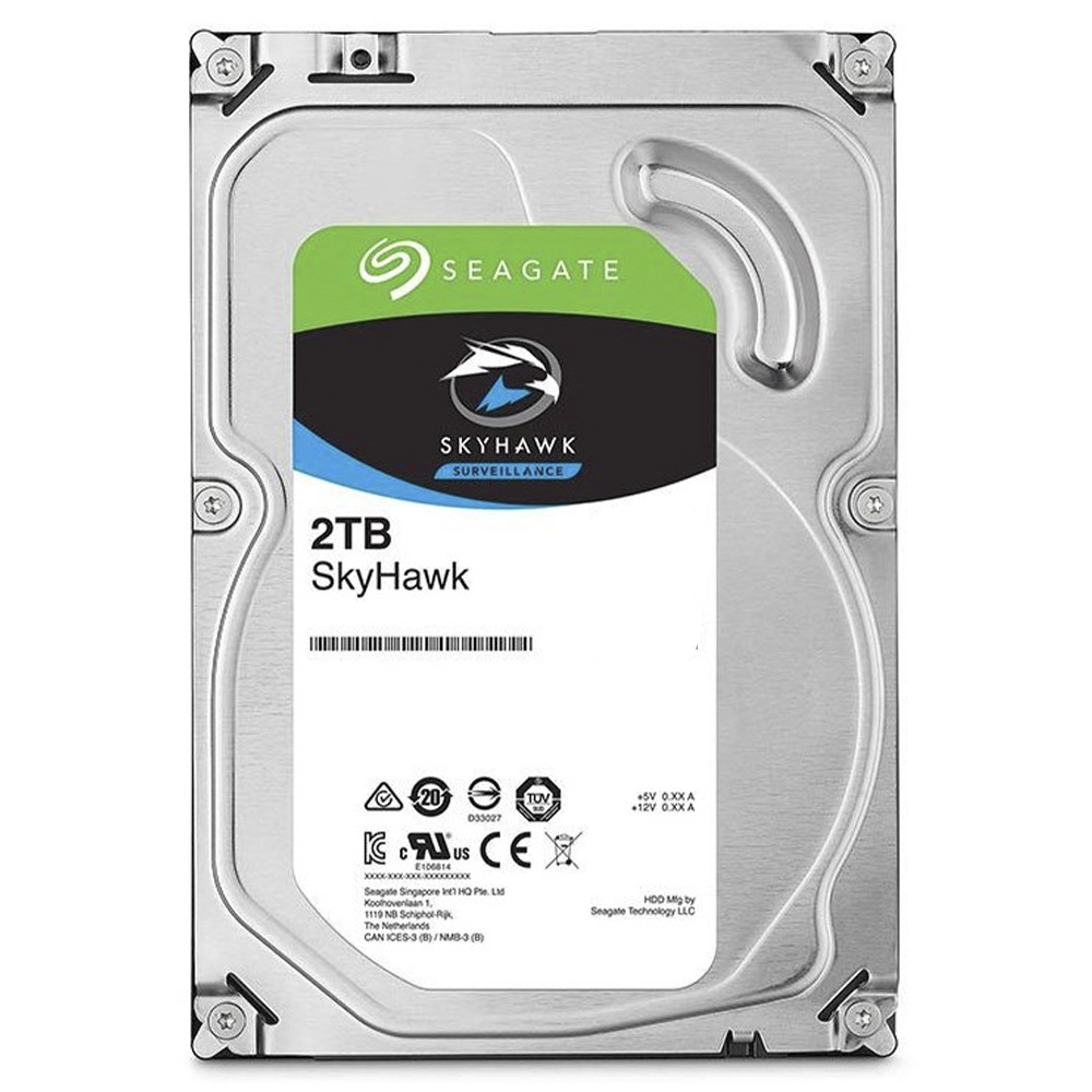 HD Seagate Skyhawk Surveillance 2TB 3.5'' Sata III 6 GB/s 256MB 7200RPM ...