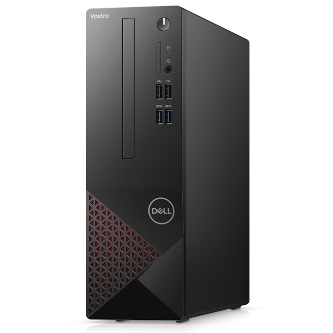 Desktop Dell Vostro 3681 SFF i3-10100 256GB SSD 4GB Win11 Home Preto