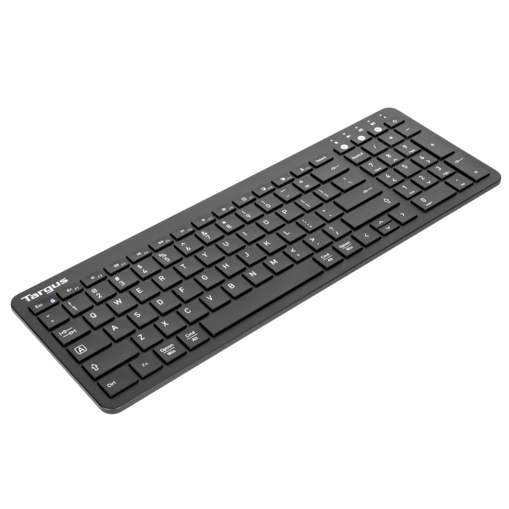 Teclado Targus Sem Fio Bluetooth 5.1 Antimicrobiano US Preto - AKB863US