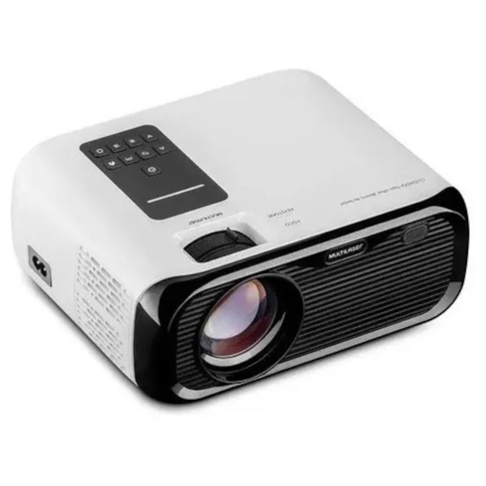 Projetor Multilaser Mini Smart Box HD 2.200 Lúmens HDMI USB Wi-Fi - PJ003