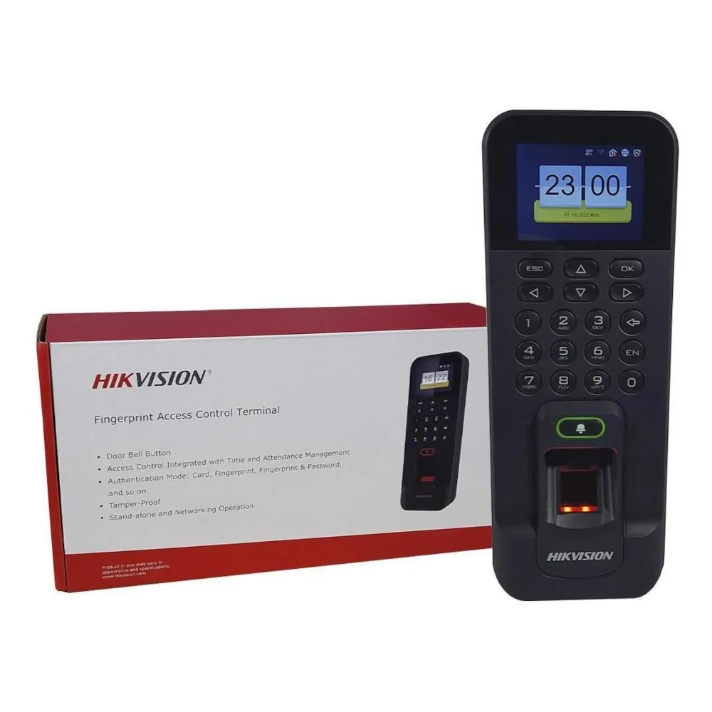 Controle de Acesso Biométrico Hikvision DS-K1T804BMF